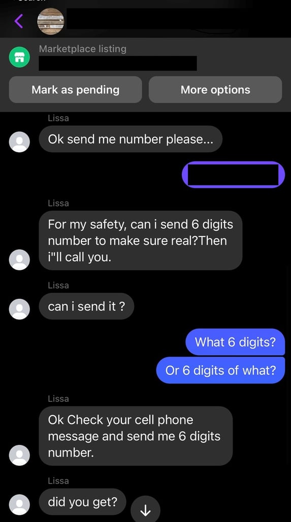 Verification Codes, Another Scam Tactic